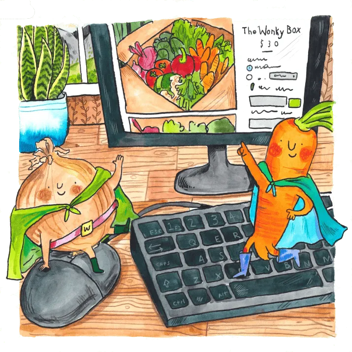 Fruit & Vegetable Box Delivery New Zealand | Wonky Box